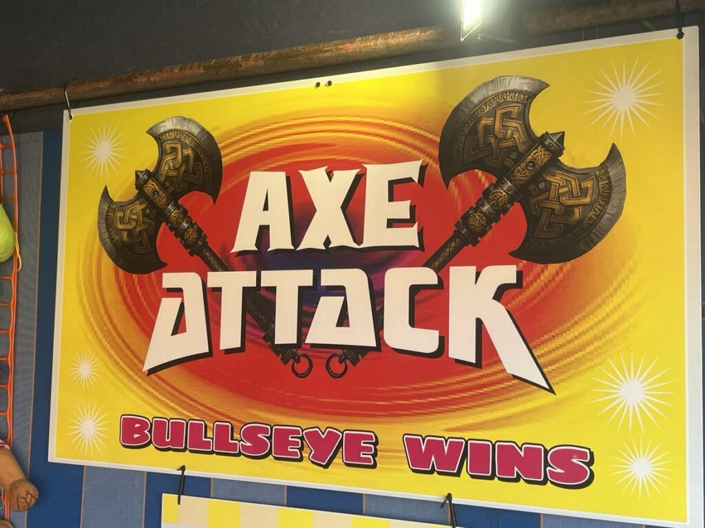 Axe Attack - Mahons Amusements